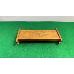 Storage & Organization | Carved Wooden Stamp Box Intricate Traditional ...